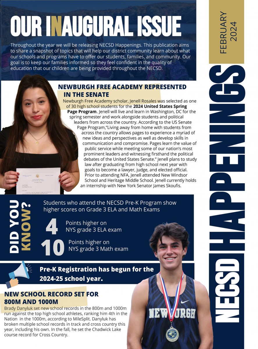 NECSD Happenings | February Edition- News - NECSD
